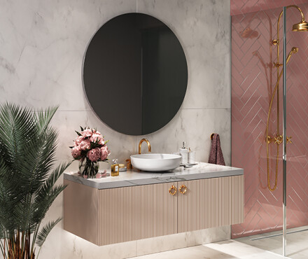 Artforma - Round LED mirrors